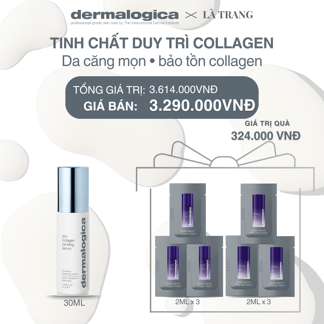 (KOL Là Trang) - Pro Collagen Banking Serum 30ml – Dermalogica Vietnam